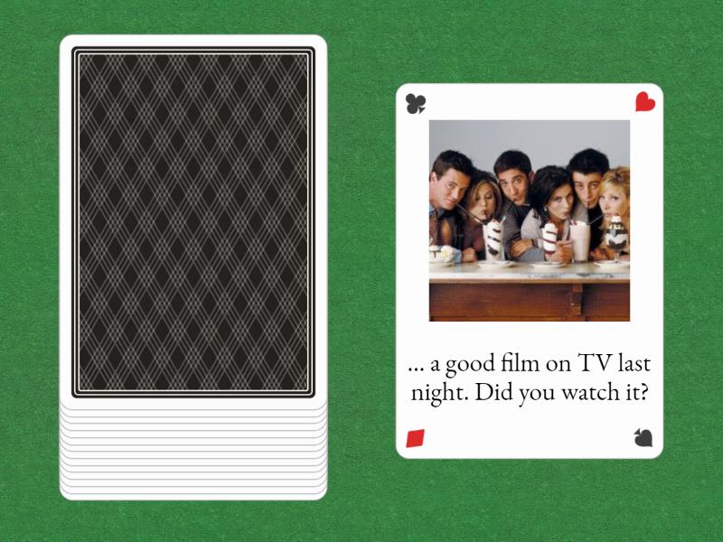 There was / were - Speaking cards
