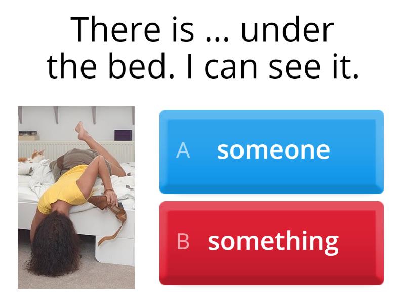 someone-something - Quiz