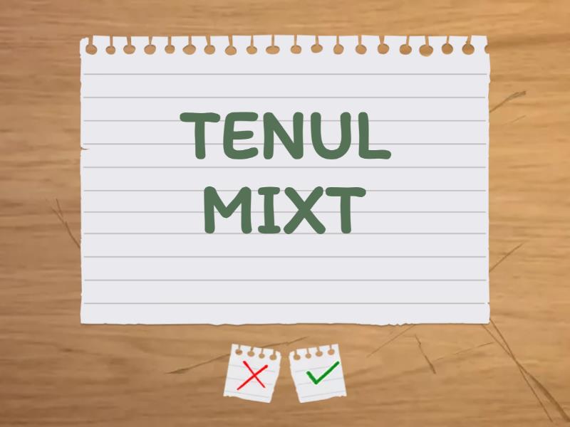 TIPURI DE TEN - Flash cards