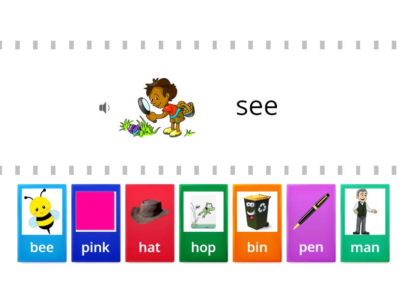 Rhyming words - Find the match