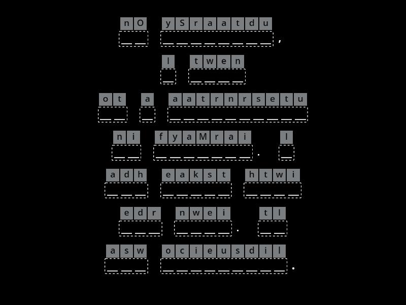 NAIF: MONDAY, 5TH FEB., 2024 - Anagram