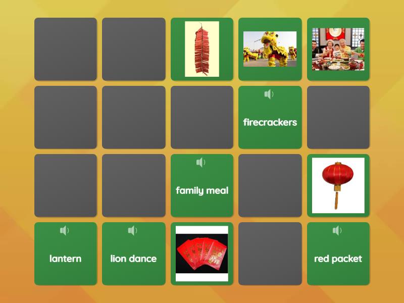 Chinese New Year - Matching pairs