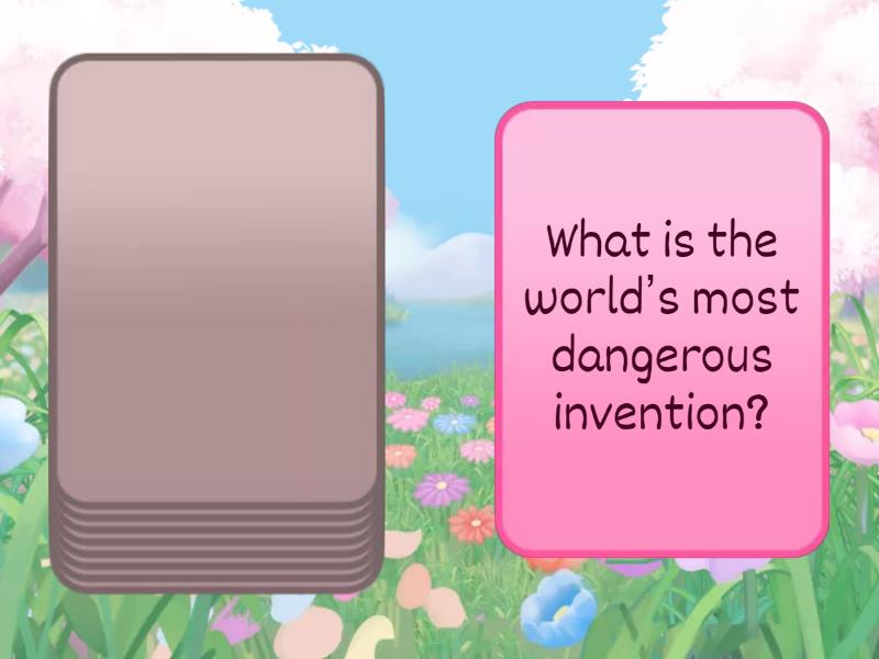 Inventions - Speaking cards