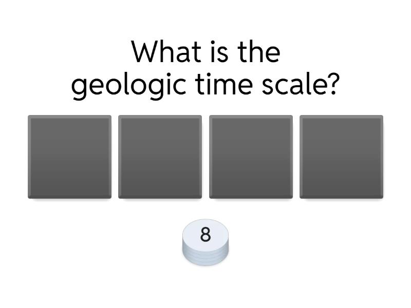 Geologic Time Scale Quiz - Wybierz stawkę