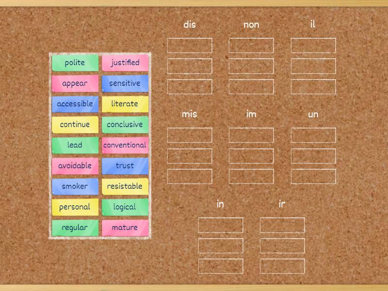 Prefixes - Group sort
