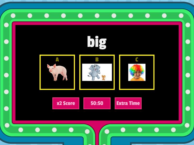 Review -ig and -ip Word Families - Gameshow quiz