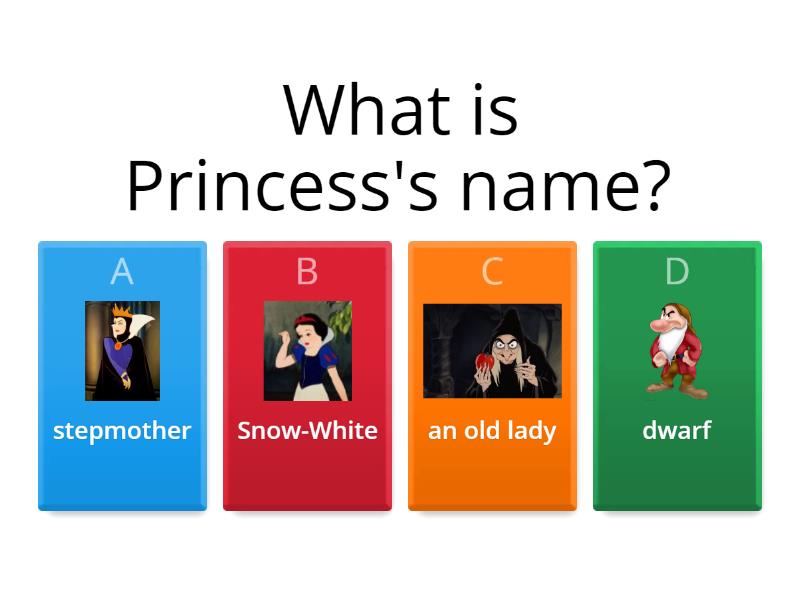 4-5 Snow White. - Quiz