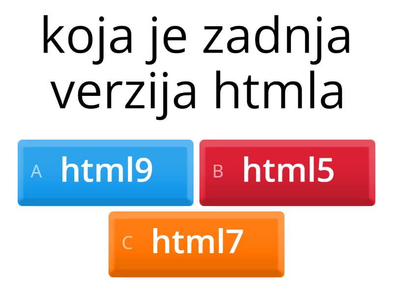 html - Quiz