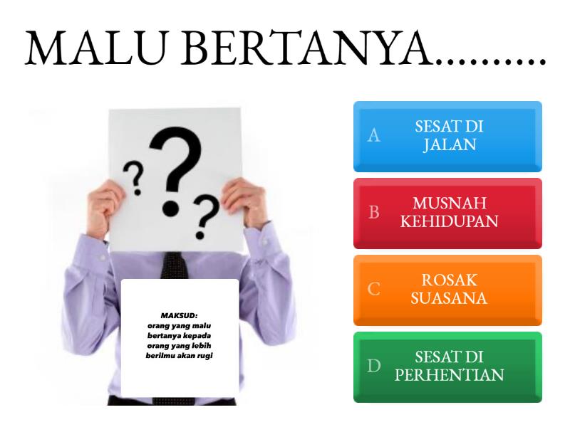 Kuiz Peribahasa Digital - Quiz