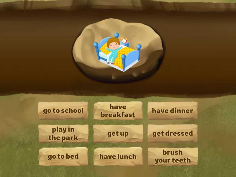 SM2 Daily routine - Find the match