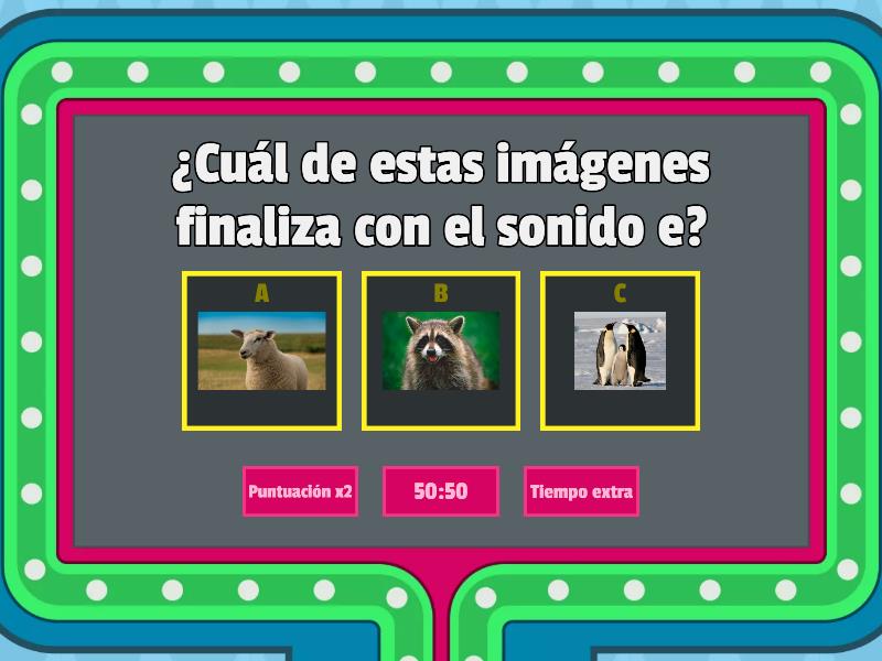 Sonido final (Identificar imagen) - Gameshow quiz