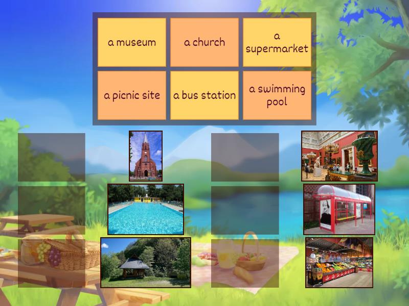 Maps and symbols - Match up