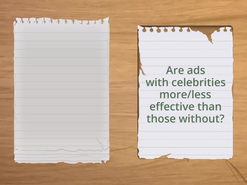 Let's talk about Ads - Speaking cards