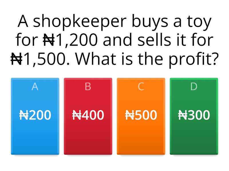 Money Year 5 /6 Part 2 - Cuestionario