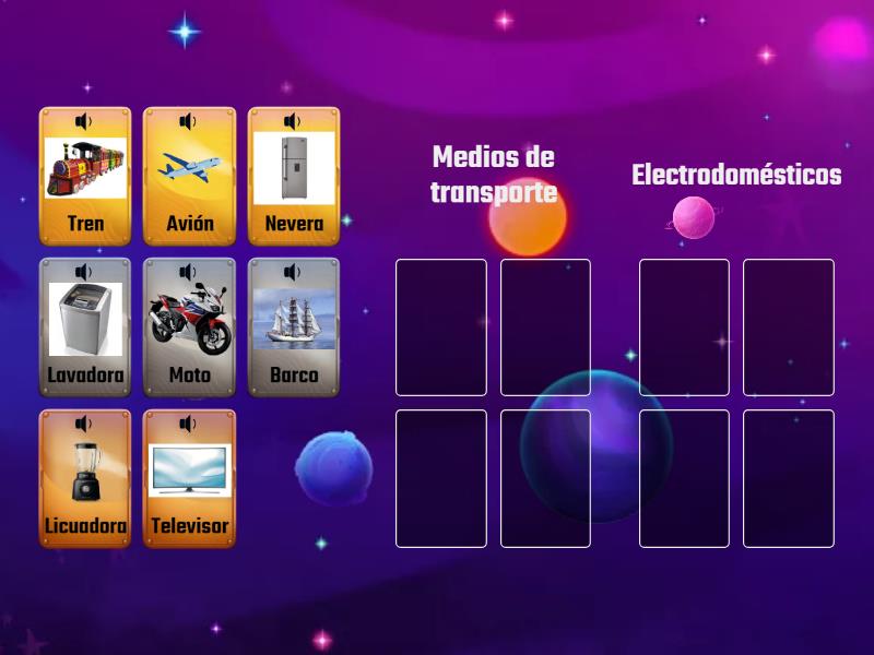 Planeta Clasitron - Group sort