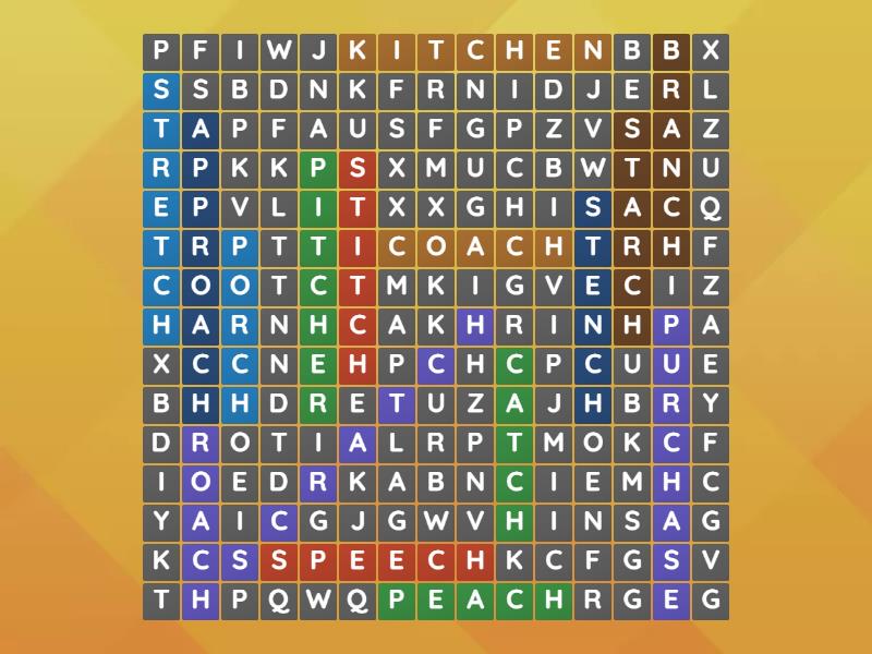 Module 3 Lessons 31-35 - Wordsearch