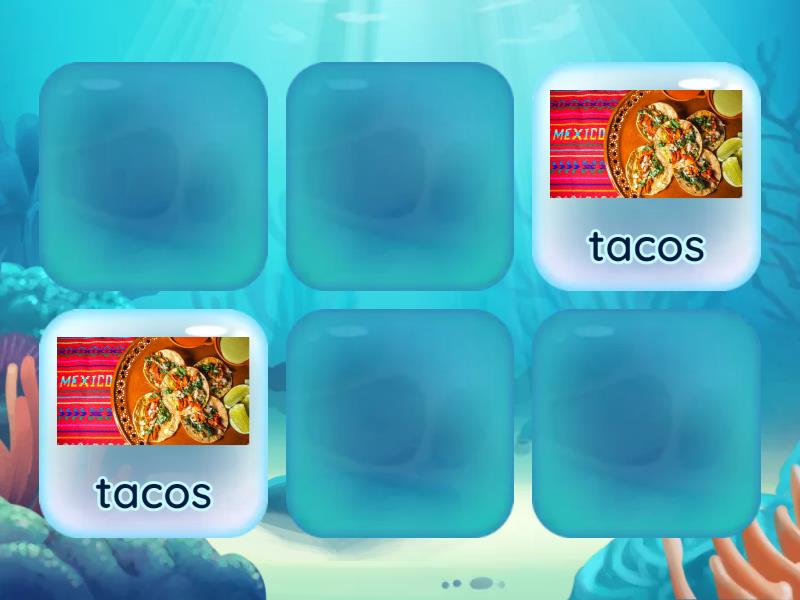 Comida - Matching pairs