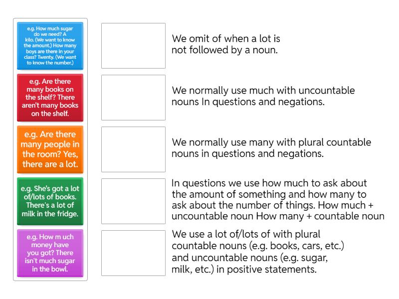 GW1 Quantifiers rules - Associação