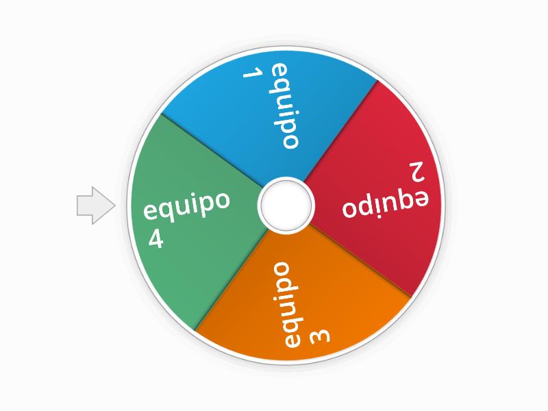 ruleta de equipos - Random wheel