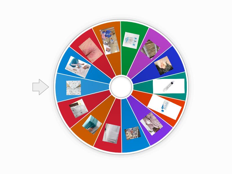 Personal Hygiene Care wheel - Rueda aleatoria