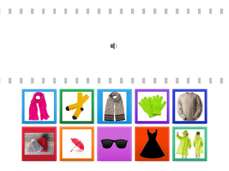 Take off put on - Find the match