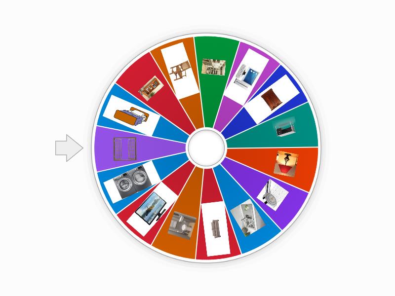 Household items - Spin the wheel