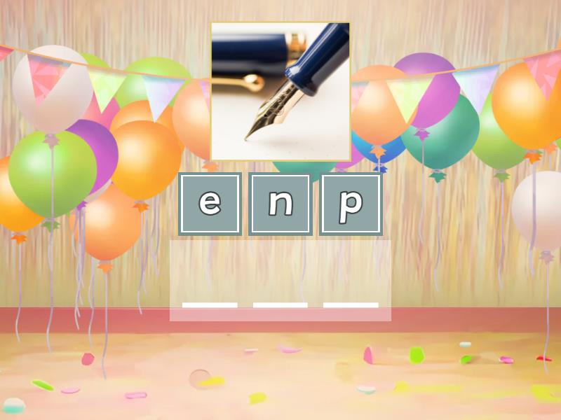 UNIT 1 - SHOOL THINGS - L1 - Anagram