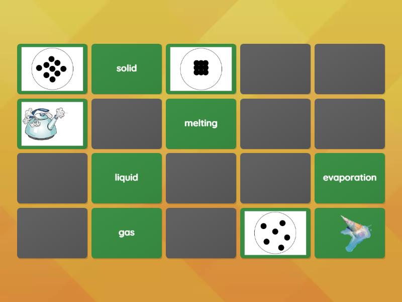 Matter and Materials - Parejas