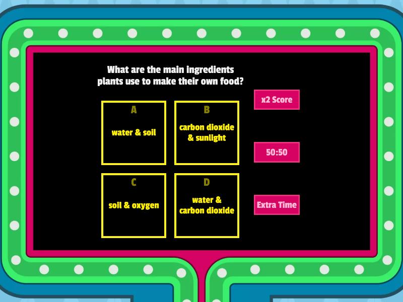 Science Quiz - Gameshow quiz