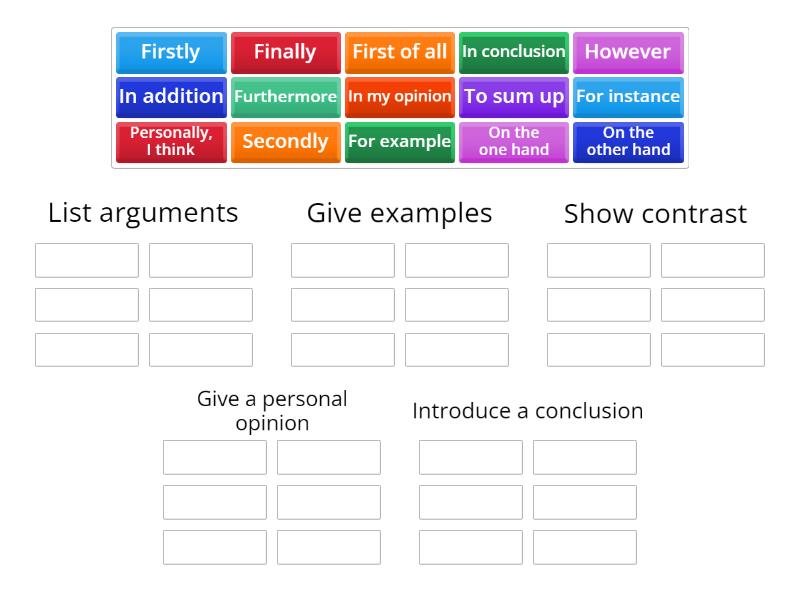 Focus 3 5.7 Linkers - Group sort