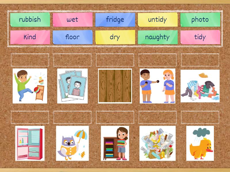 FF2 U14 L1 Words - Match up