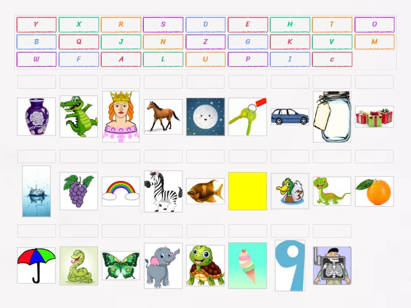 Literacy - Match up