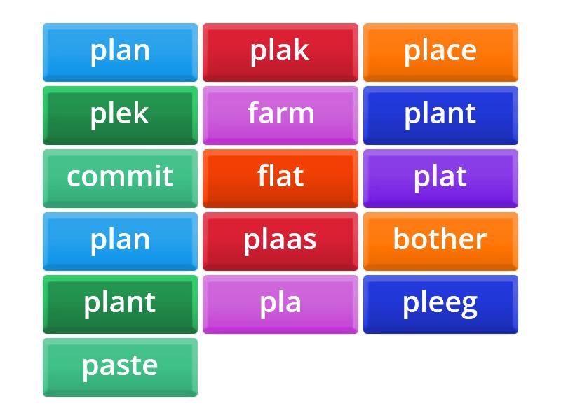 pl woorde - Flip tiles
