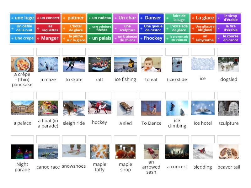 Carnaval de Quebec - Match up