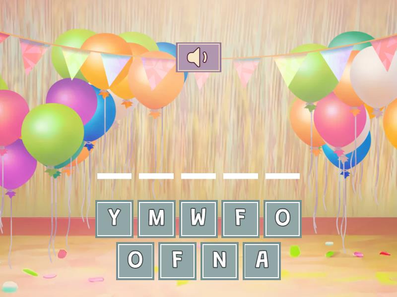 Unit 4: Vocabulary - Spell the word