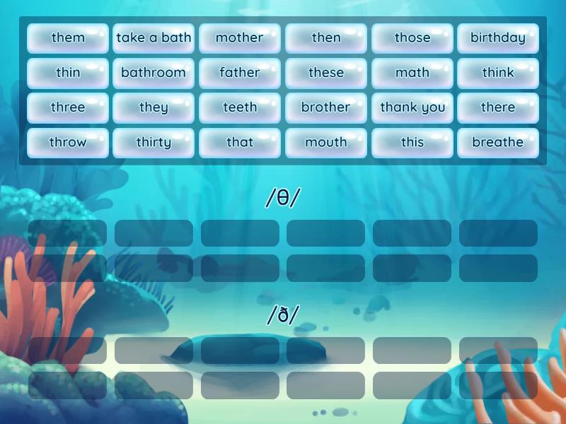 GRADE 5 - Group sort