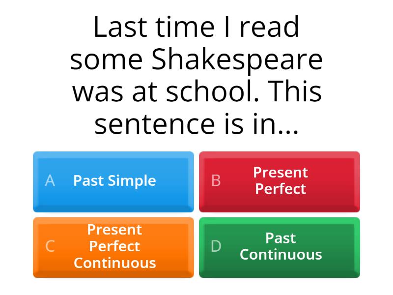 Past Simple/Present Perfect_ - Quiz