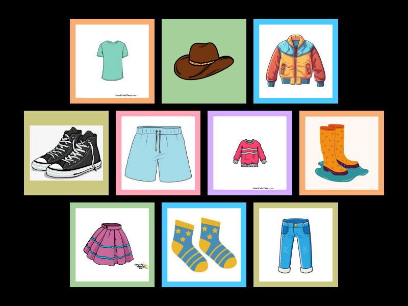 Clothes 1 - Flip tiles