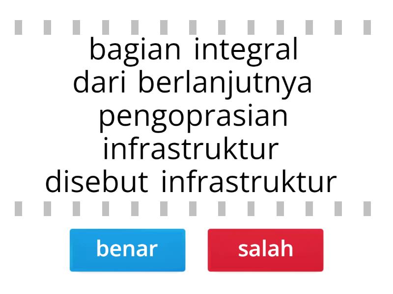 DAMPAK INFORMATIKA - True or false