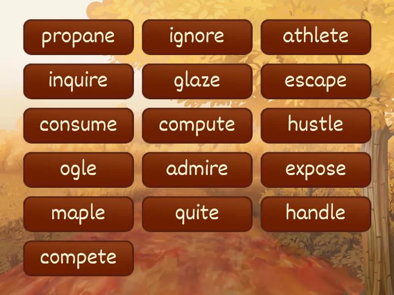 MTA Kit 4 Thanksgiving - Flip tiles