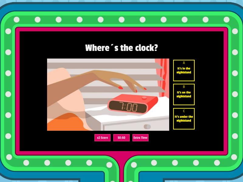 GRAMMAR UNIT 1 - Gameshow quiz