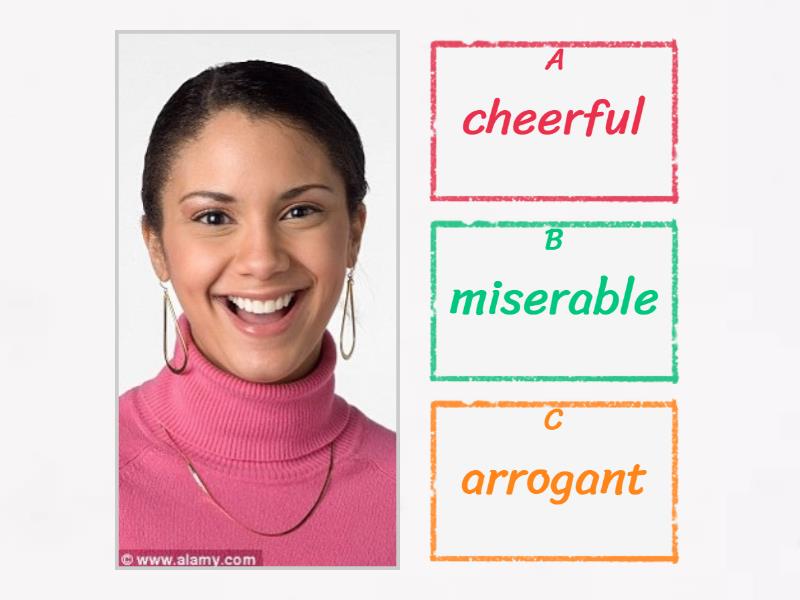 Focus 2 Personality adjectives Unit 1 - Quiz