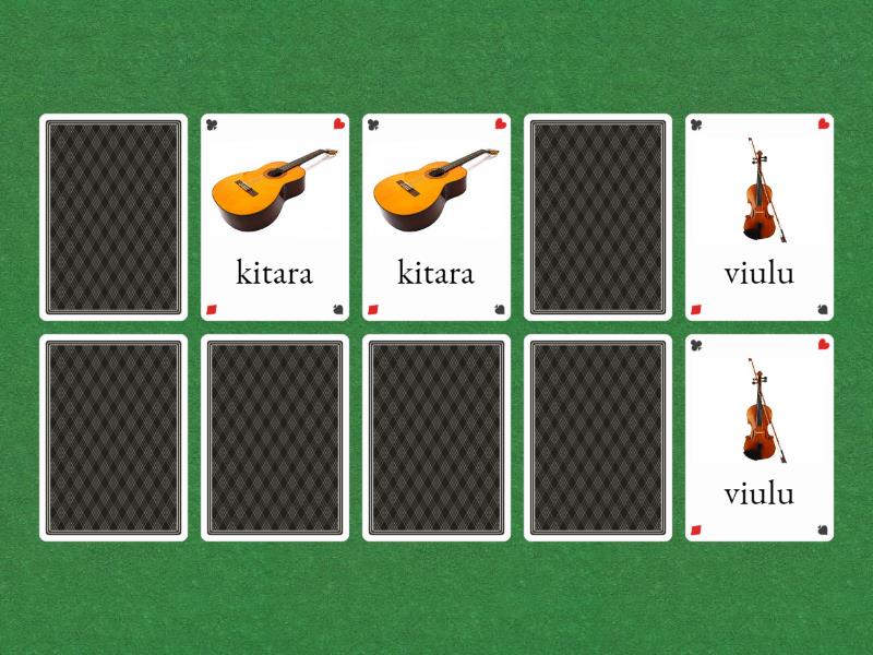 Soittimet - Matching pairs