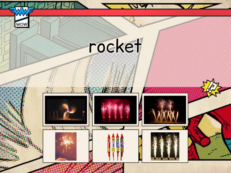 Firework types - Find the match