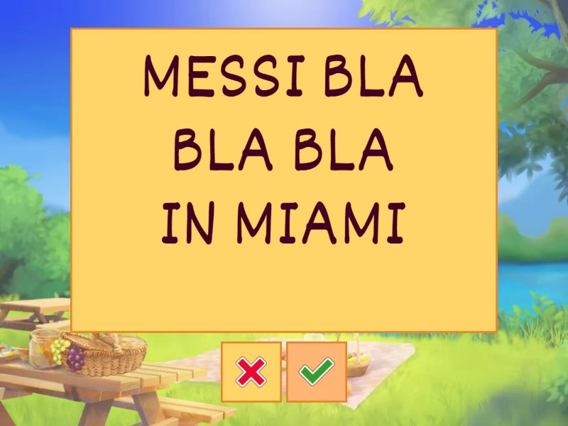 BLA BLA BLA GAME - Flash cards
