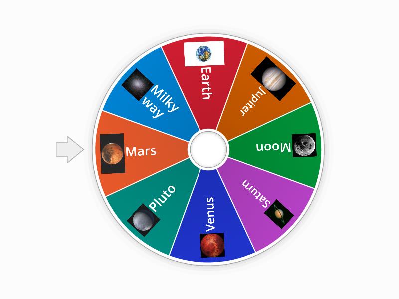 Space Wheel - Spin the wheel