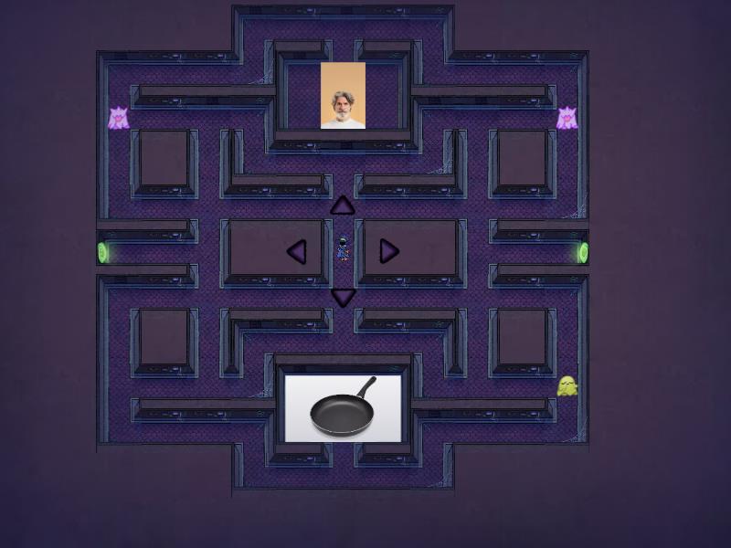 Phonics 2 an and at Maze - Maze chase