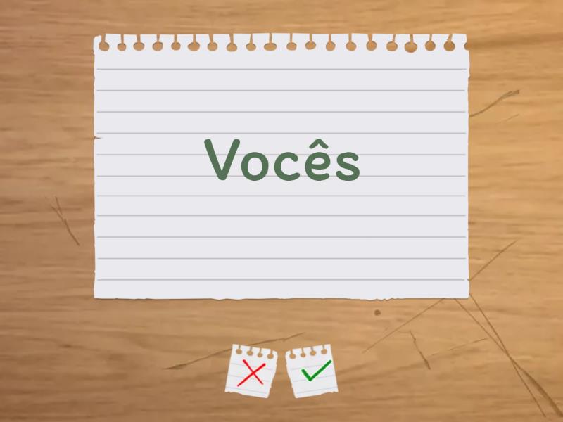 Verbo "ser". Conjugação Presente - Tarjetas flash