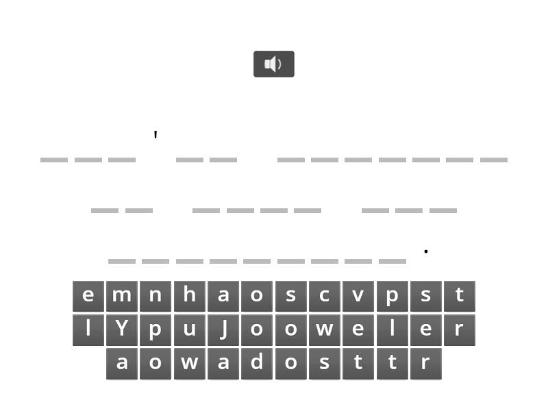 Write down the sentences - Spell the word