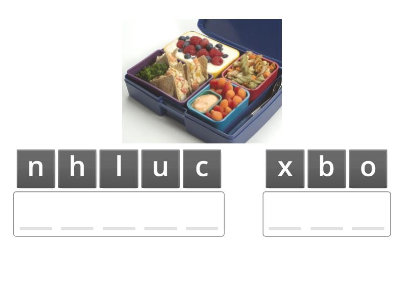 Grade 2 - Review Lunchtime! - Anagram